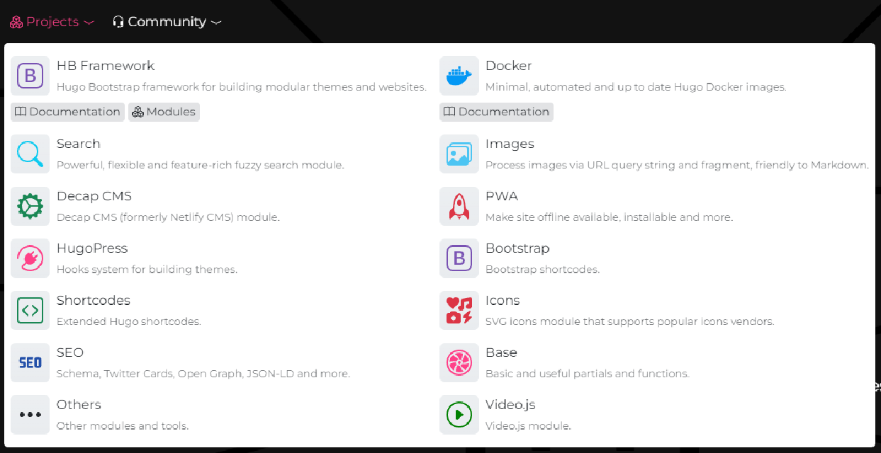 Header now supports third-level menus - News - HB Framework